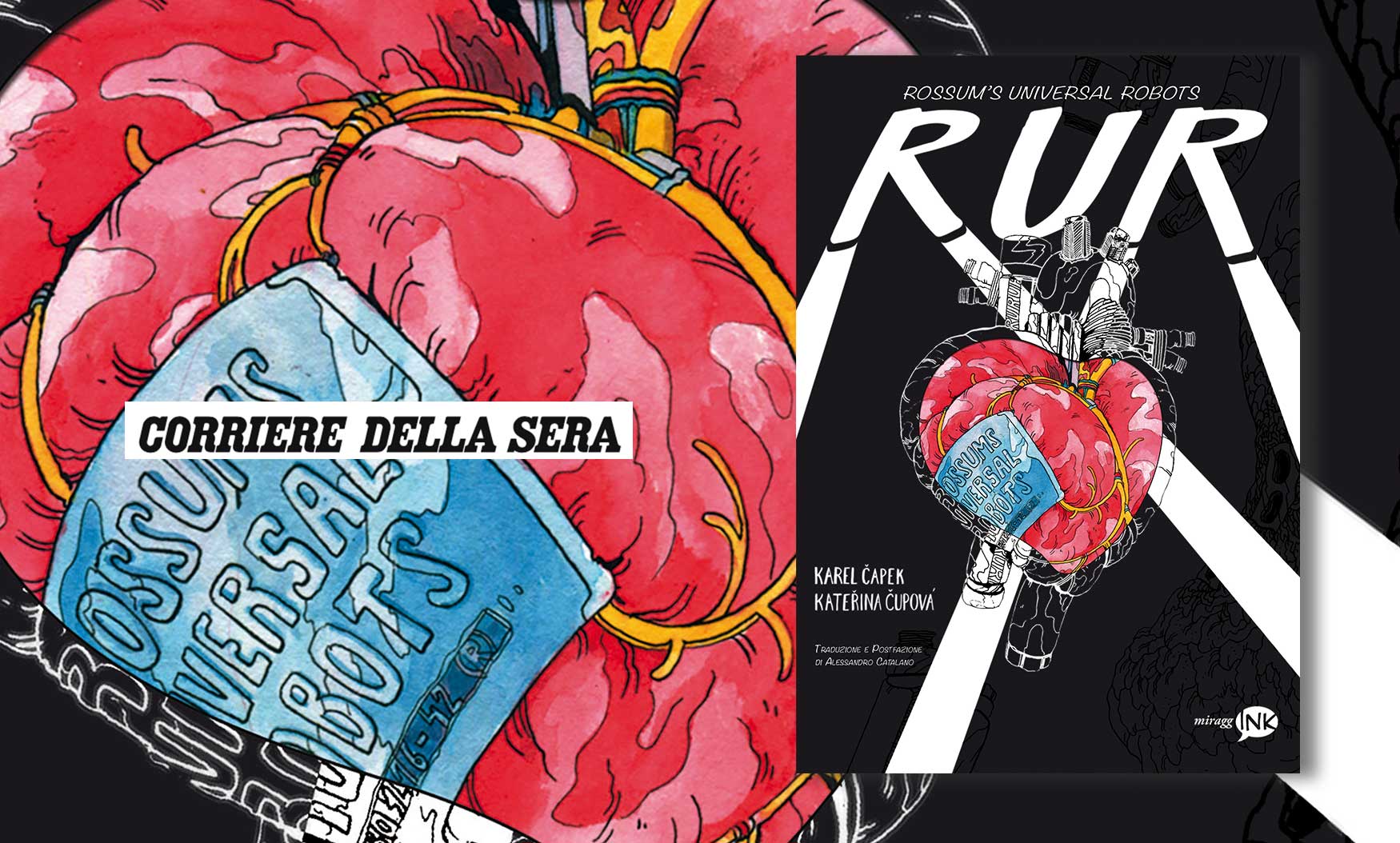 R.U.R. - recensione di Luca Castelli sul Corriere della Sera - Miraggi ...