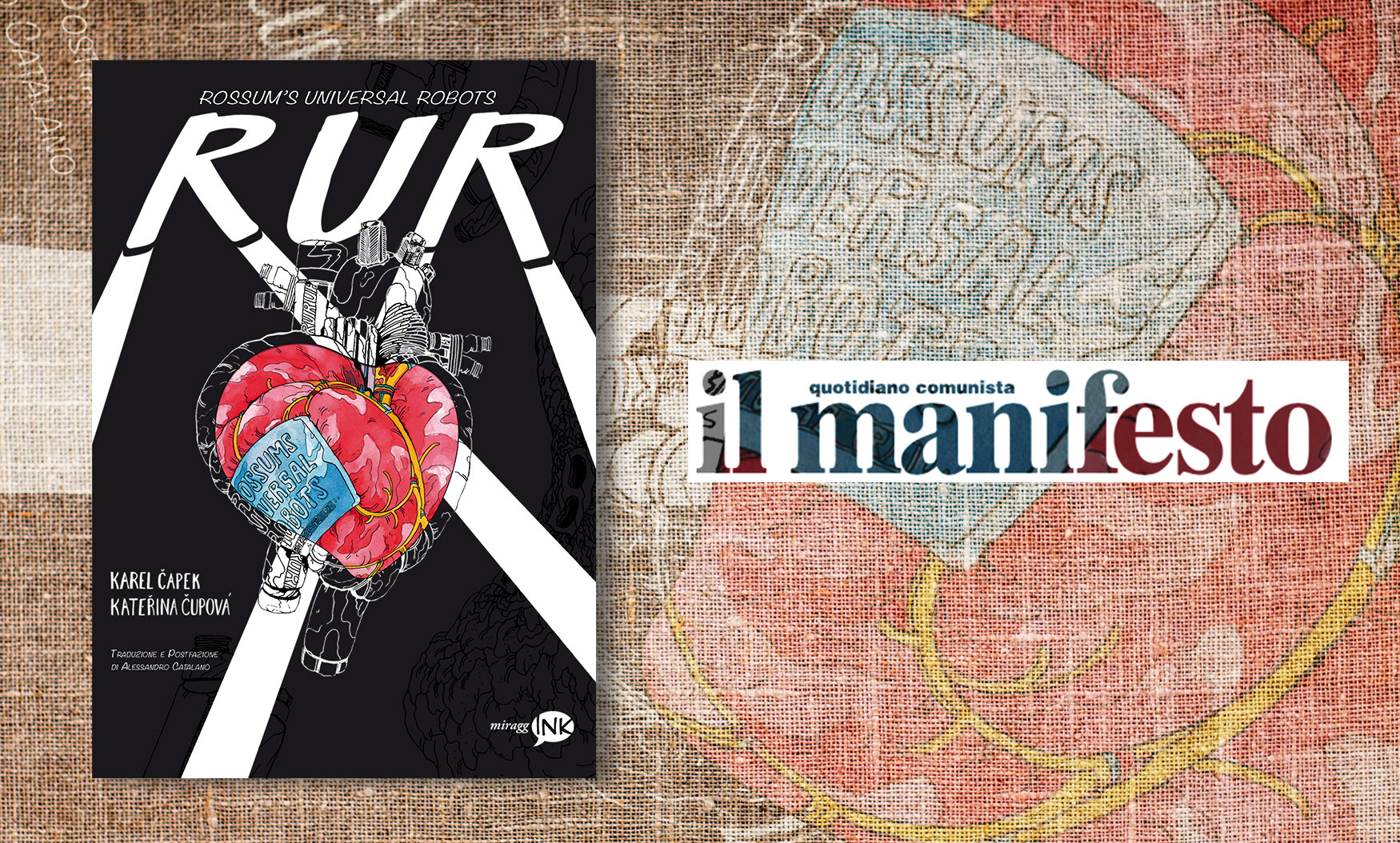 RUR - Andrea Voglino intervista Katerina Cupová - Miraggi Edizioni